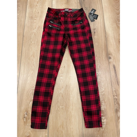 Hot Topic | Pants & Jumpsuits | Hot Topic Highrise Super Skinny Plaid ...